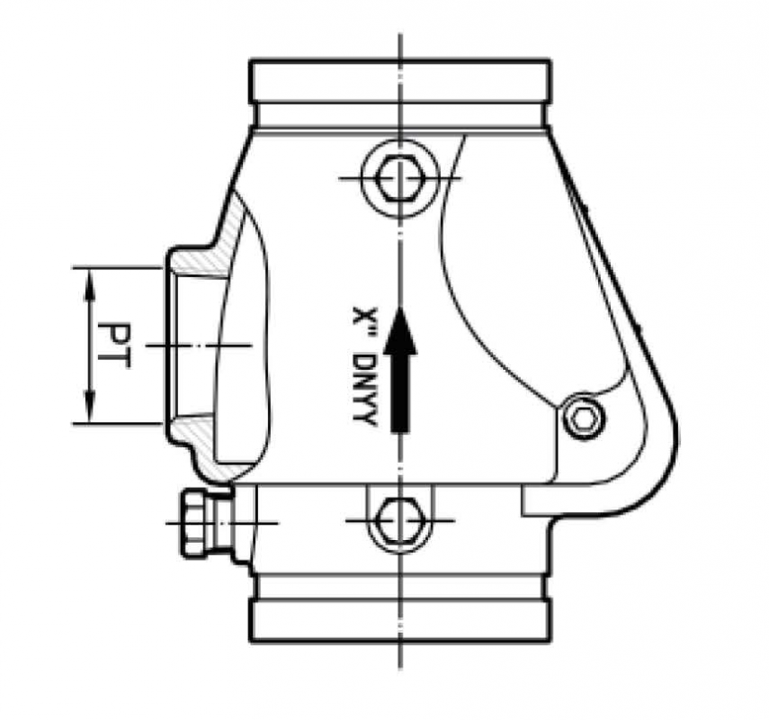 5201-365-GGP Swing Check Valve Grooved Ends Riser | Fivalco - Leading ...
