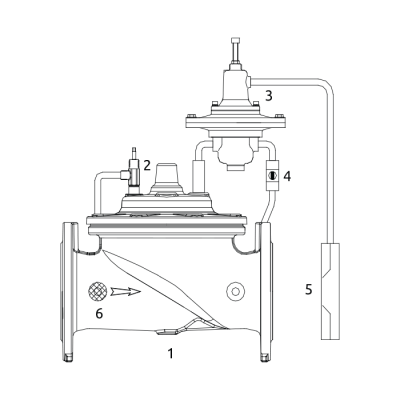 F63-FCV FLOW CONTROL VALVE | Fivalco - Leading Valves Manufacturer