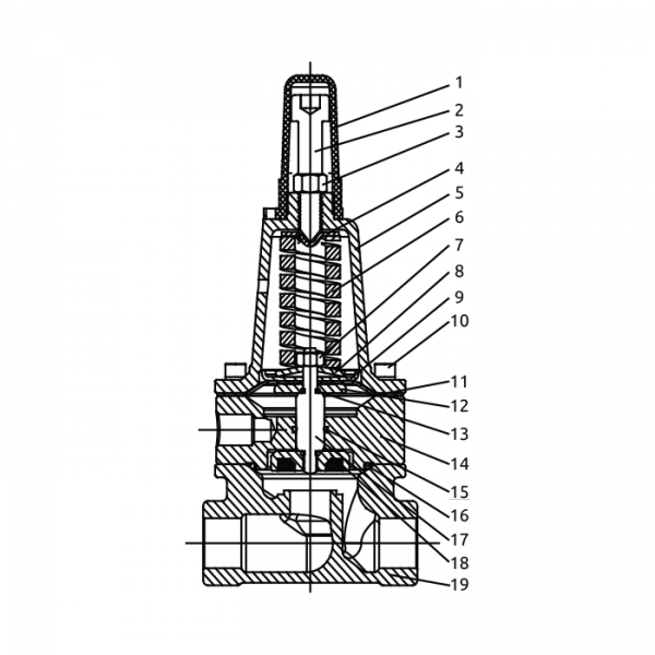 F63-PSR PRESSURE RELIEF VALVE | Fivalco - Leading Valves Manufacturer