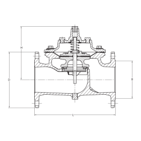 F63-FCV FLOW CONTROL VALVE | Fivalco - Leading Valves Manufacturer